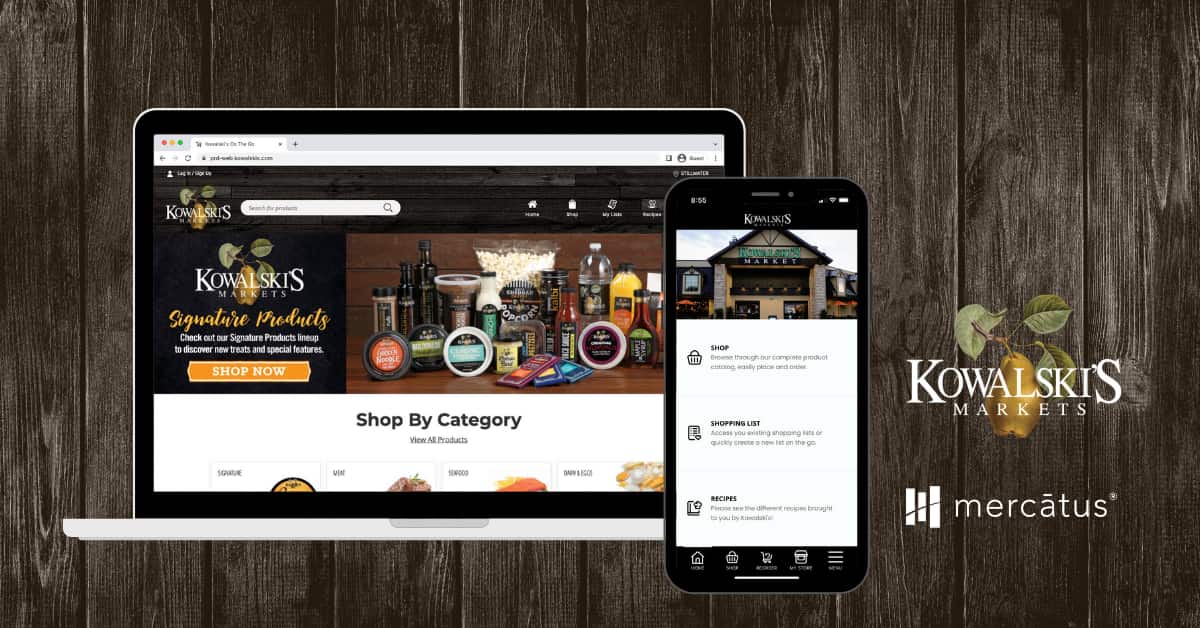 Kowalski’s On The Go, Enhanced Online Grocery Experience by Mercatus